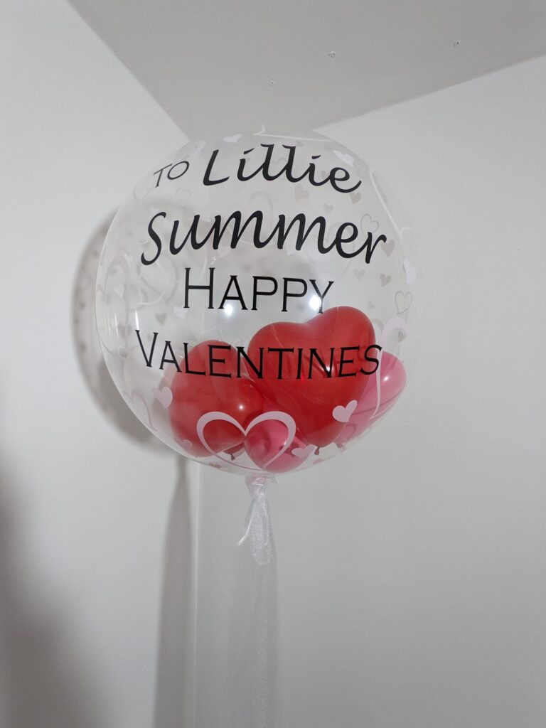 Valentine Personalied Balloon - Sweet Dreams